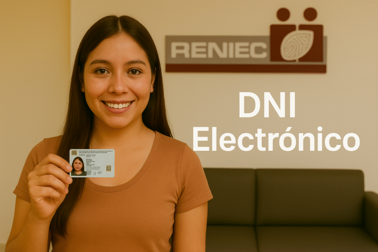 🔝 “Cómo Tramitar el DNI Electrónico en Perú: Guía Completa Paso a Paso ...